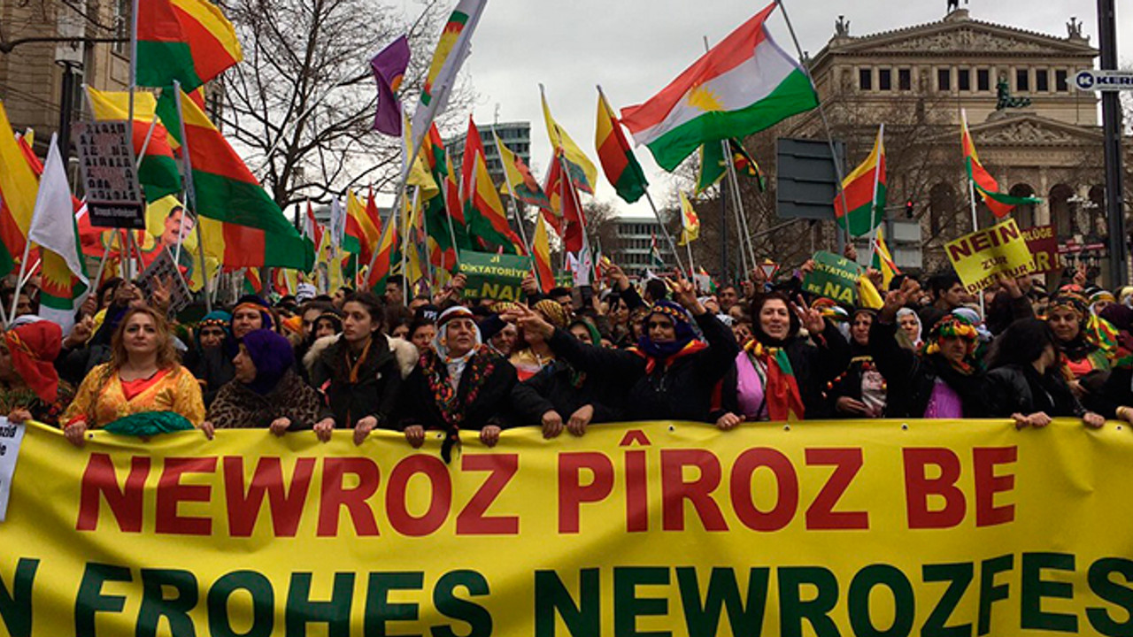 Frankfurt'ta Newroz kutlaması
